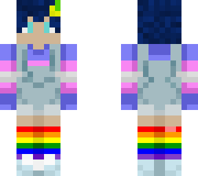 LGBT+ Gender Neutral Skin | Minecraft Skin