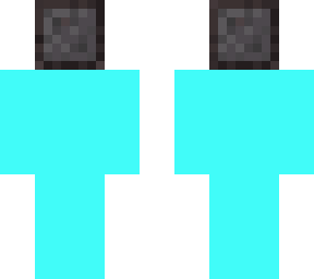 netherite block head | Minecraft Skin