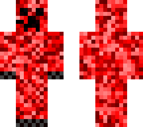 Red_creeper v2 | Minecraft Skin