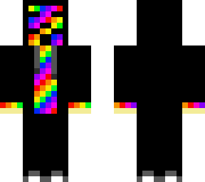 Rainbow Hacker | Minecraft Skins