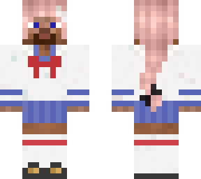 Sweaty Neckbeard Cosplay Steve | Minecraft Skin