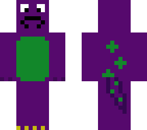 Barney The Dinosaur | Minecraft Skin