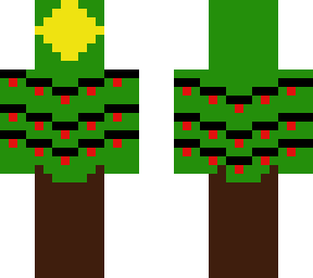derpy Christmas tree | Minecraft Skin