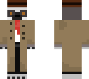 Detective Lemur | Minecraft Skin