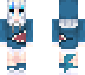 gawr gura | Minecraft Skins