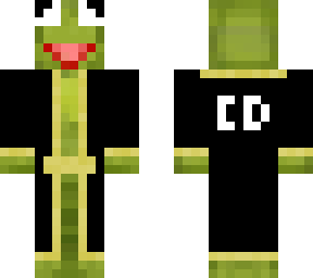 Kermit wit a robe | Minecraft Skin
