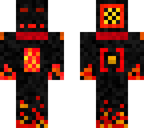 lava man | Minecraft Skin
