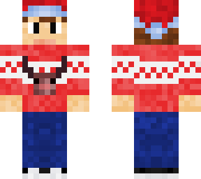 Vinnie's christmas dumpy | Minecraft Skin