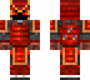 Edit of Kyan Gogh's samuri | Minecraft Skin