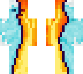 Fire AND Ice | Minecraft Skin
