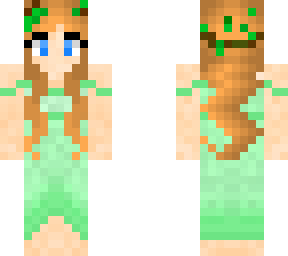 Forest Nymph revamp | Minecraft Skin