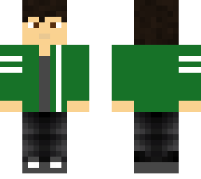 Green Jacket | Minecraft Skin