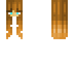 my try at ombre hair | Minecraft Skin