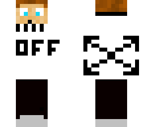 off white | Minecraft Skin