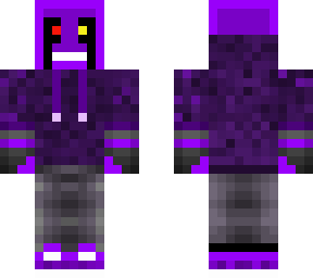 Purple Slime Boy Remade | Minecraft Skin