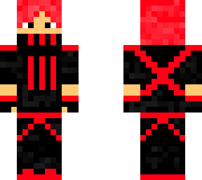 Red eboy skin | Minecraft Skin