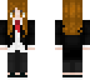 Suit girl | Minecraft Skin
