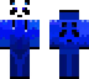 blue panda | Minecraft Skin