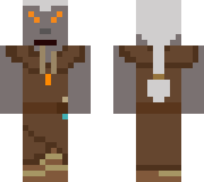 Ember Brown Robe | Minecraft Skin