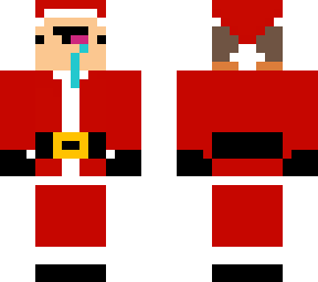 GeorgeNotFound Santa Derp (Drool) ;) | Minecraft Skin