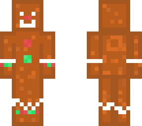gingerbread man | Minecraft Skin