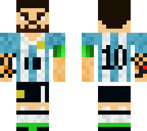 Lionel Messi 2018 | Minecraft Skin