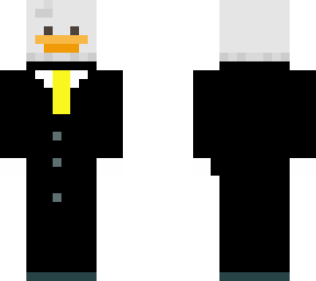 Slimmmm ducky boi in suit | Minecraft Skin