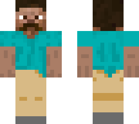 steve with mustache | Minecraft Skins