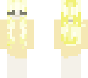 yellow aesthetic :) | Minecraft Skin