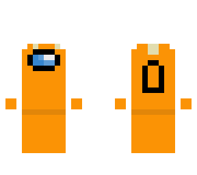 Among Us huevito en la cabeza | Minecraft Skin