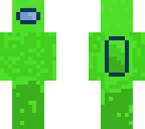 among us lime green | Minecraft Skin