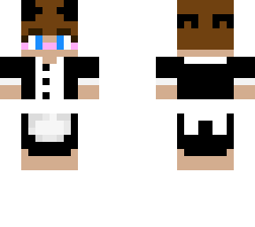 maid outfit template | Minecraft Skins