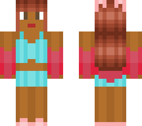 Beach Girl | Minecraft Skin