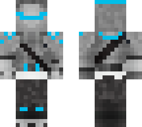 Blue Genji Overwatch 2 | Minecraft Skin