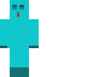 blue judgy man/women/it | Minecraft Skin