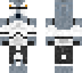 Clone Commander Wolffe- Based off Captain Rex by minimonXI | Minecraft Skin