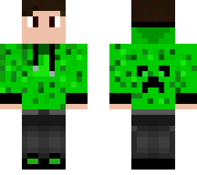 Green jacket | Minecraft Skin
