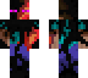 herobrine infected lava monster | Minecraft Skin