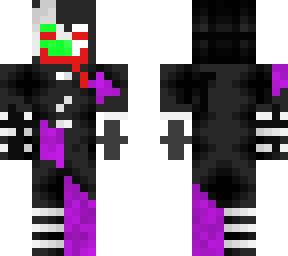 Ignited glitch puppet FNAF | Minecraft Skin