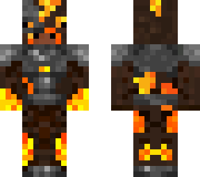 lava cow | Minecraft Skin