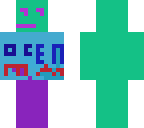 Ocean man | Minecraft Skin
