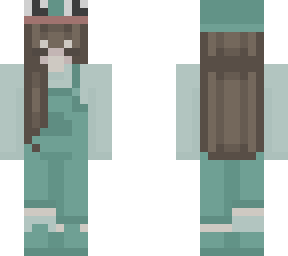 PePe Overalls Girl | Minecraft Skin