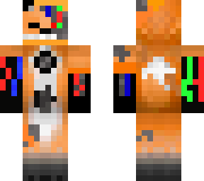 Robot Fox | Minecraft Skin