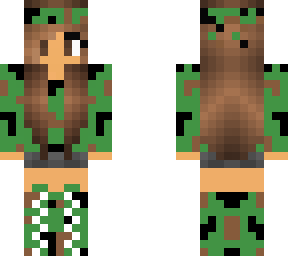 Soldier Girl | Minecraft Skin