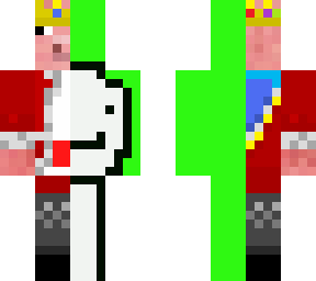 technoblade skin revamp im still learning | Minecraft Skin