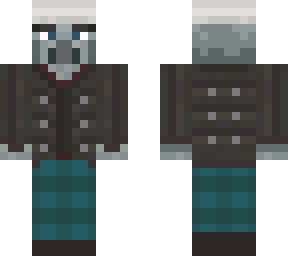 Vindicator Chef Template | Minecraft Skin