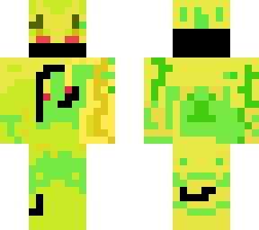 yellow enderman | Minecraft Skin