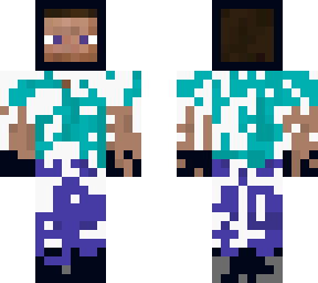 Astronaut Steve (damaged) | Minecraft Skin