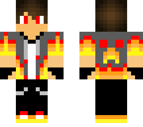blaze man | Minecraft Skin