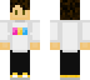 Jox Aesthetic Pan flag v2 | Minecraft Skin